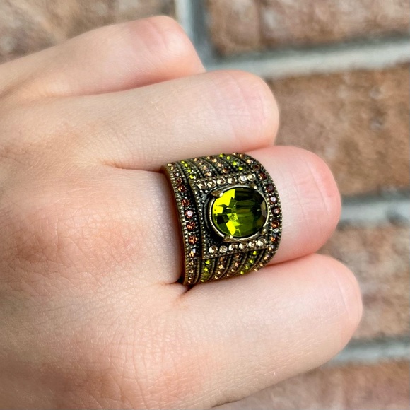 Heidi Daus | Jewelry | Heidi Daus Ring In Shades Of Green | Poshmark